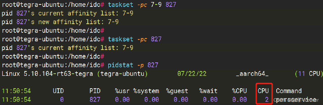 关于进程阻塞引起的绑核失效_linux taskset绑核不生效-CSDN博客