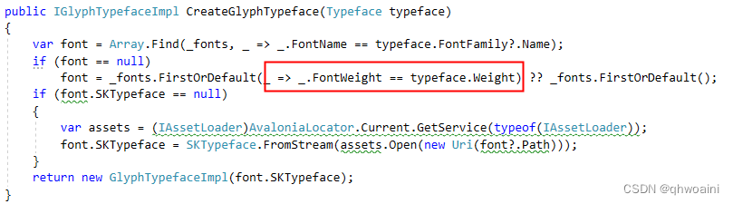 Avalonia在Linux中的字体问题的一种解决方案（自定义字体管理类）报错：Default font family name can‘t be null or empty【0.10.xx ...