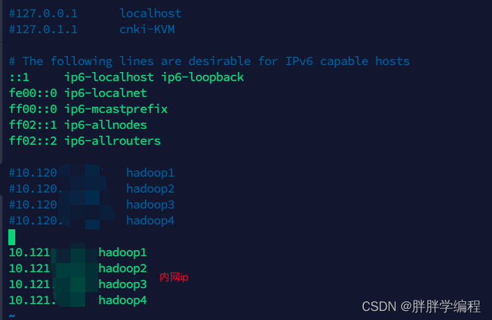 [hadoop3.1.2]无法启动namenode.Failed to start namenode.java.net.BindException: Port in use: hadoop1 ...