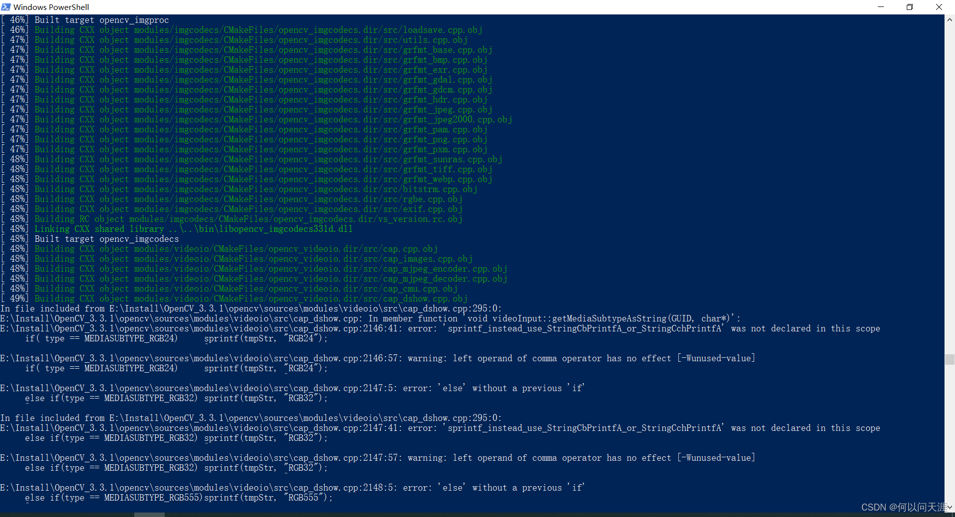 Windows系统下使用Mingw编译并运行opencv教程_opencv mingw-CSDN博客