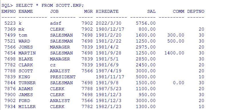 Oracle Plsql中变量和常量、内置数据类型以及使用，dbmslob程序包操作lob类型数据，plsql对序列的改进，控制结构