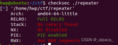 PWN做题笔记10-repeater（ALSR绕过）_pwn repeater-CSDN博客