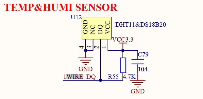STM32应用(八)数字温度传感器DS18B20、数字温湿度传感器DHT11（软件模拟I2C）_ds18b20能测湿度吗-CSDN博客