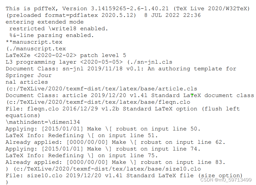 Springer Evolutionary Intelligence投稿，提交Latex文件记录_springer提交pdf-CSDN博客