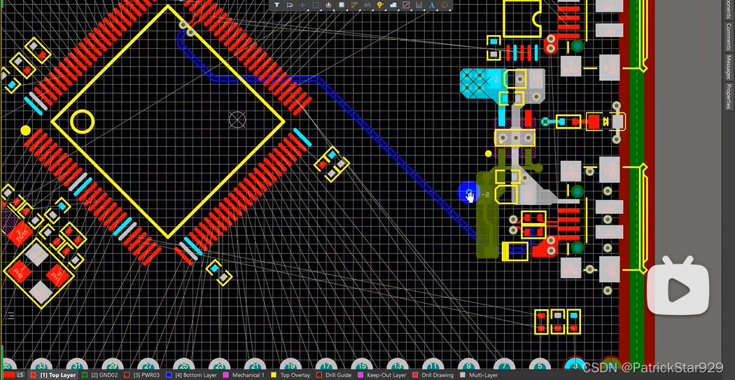 学习笔记：Altium Designer 23 STM32F407核心板四层PCB设计-第三篇_stm32f407的vcc在哪-CSDN博客