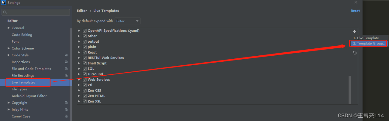 Idea Idea模板注释类模板、方法模板idea 类模板方法模版 Csdn博客