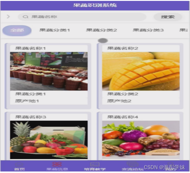 计算机毕业设计springboot果蔬识别系统4710r9【附源码数据库部署lw】 Csdn博客