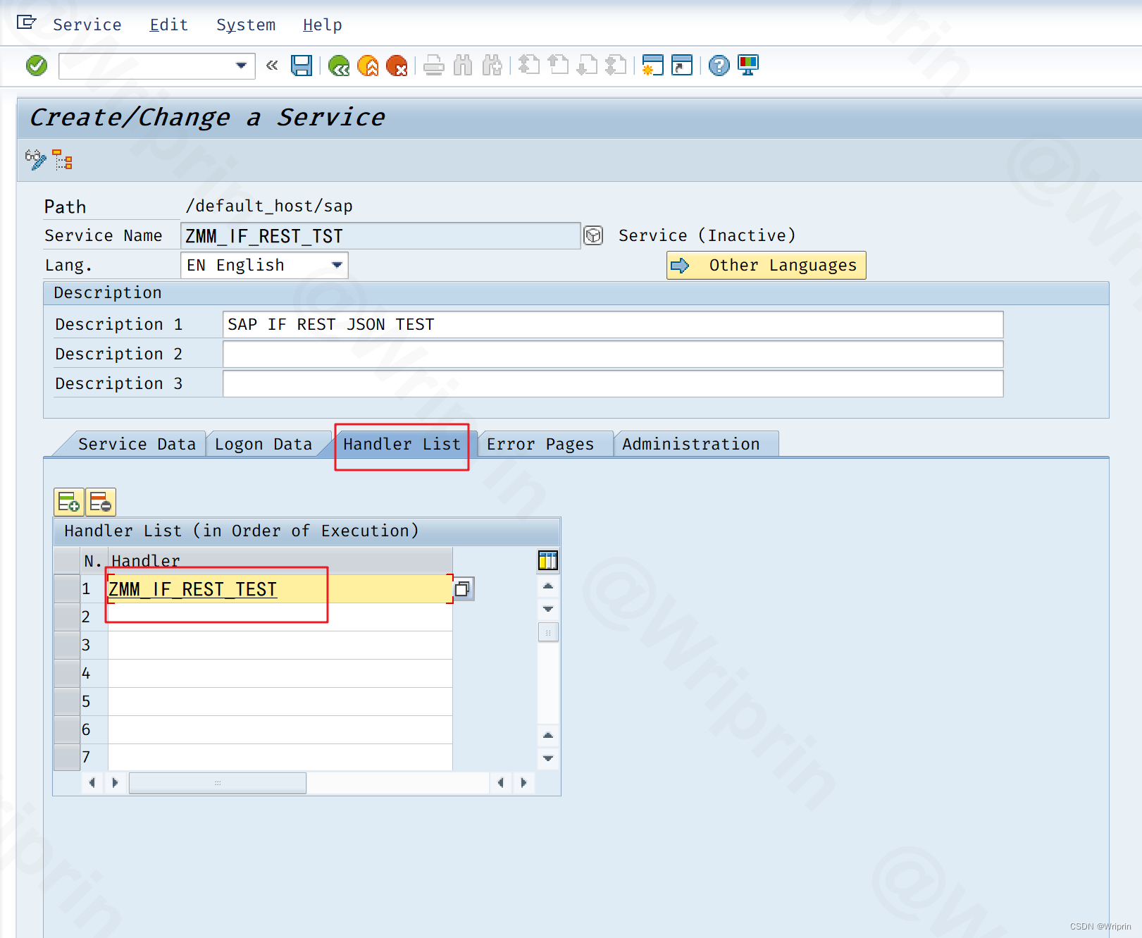 SAP 发布 REST 接口「实例」_sap rest接口-CSDN博客