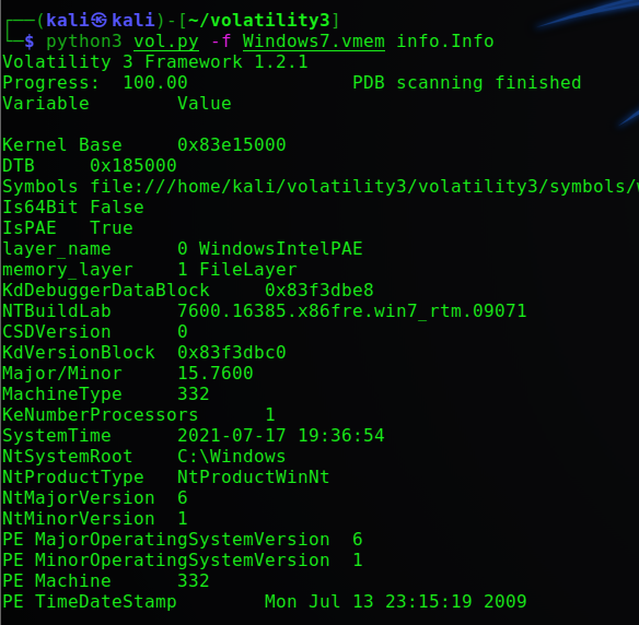 Volatility3 windows插件详解_volatility3 windows hashdump-CSDN博客