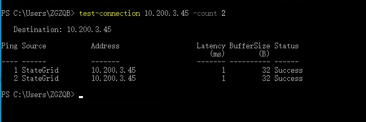 powershell环境下的“ping”命令_powershell ping-CSDN博客