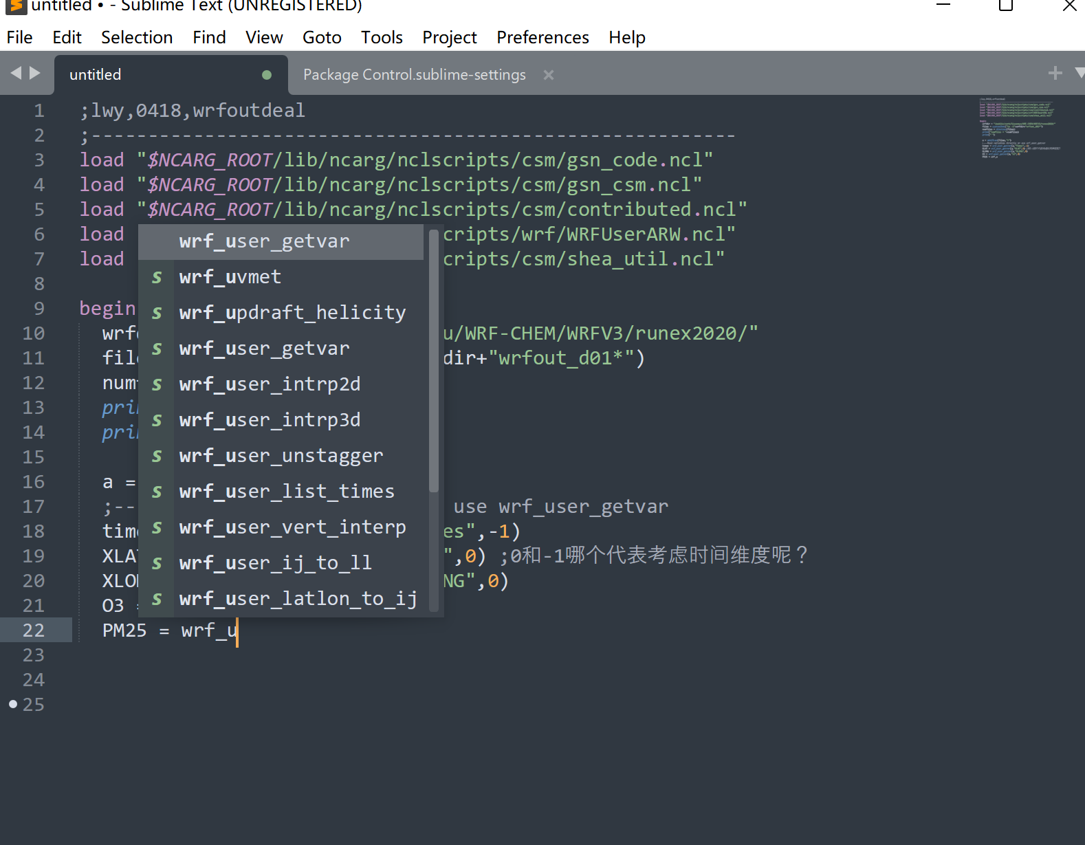 Sublime Text应用NCL语法_sublime ncl-CSDN博客