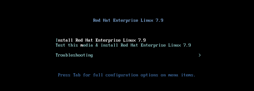 Linux Red Hat 7.9系统安装_redhat7.9安装教程-CSDN博客