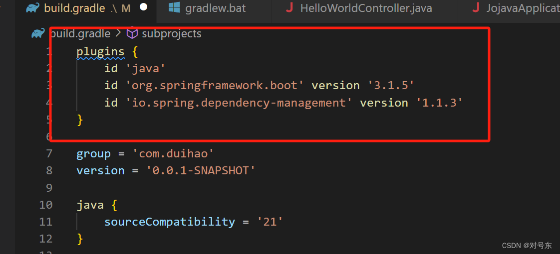 Java新实战2：gradlespringboot多模块项目搭建构建gradle 和springboot项目 Csdn博客
