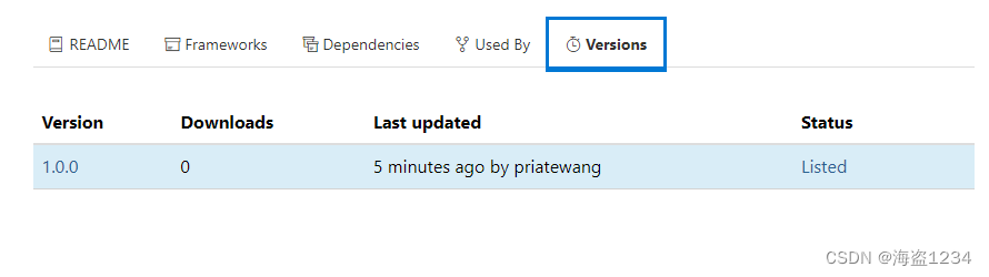 Net发布自己的包（库）到NuGet_c# 上传nuget-CSDN博客