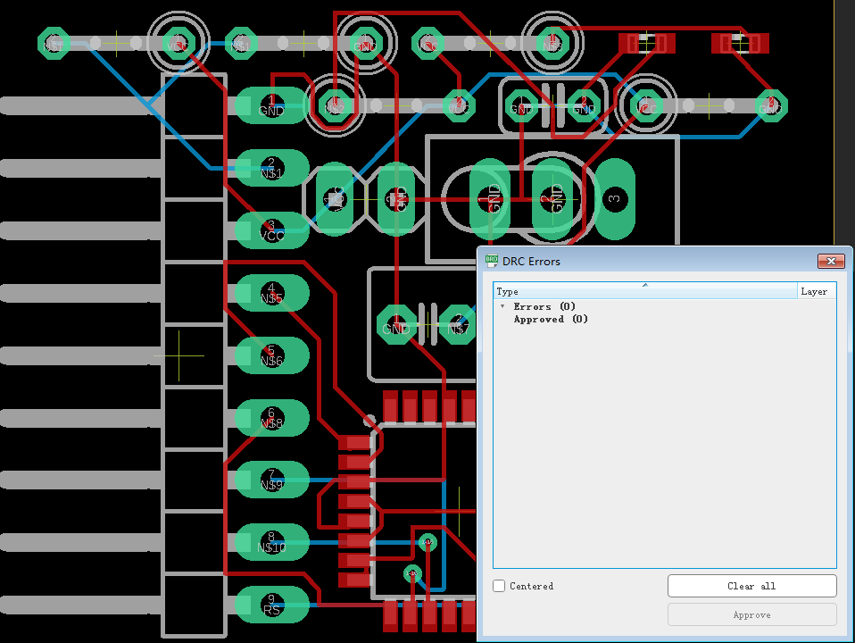 Autodesk Eagle入门之-PCB设计规则设置与检测（消除解决DRC错误警告）_auto eagle 查看板子厚度-CSDN博客