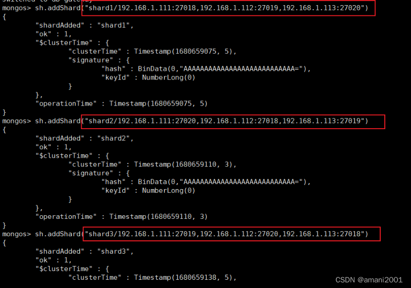 Linux下Mongodb分片集群的搭建与使用_linux 安装mongodb集群配置-CSDN博客