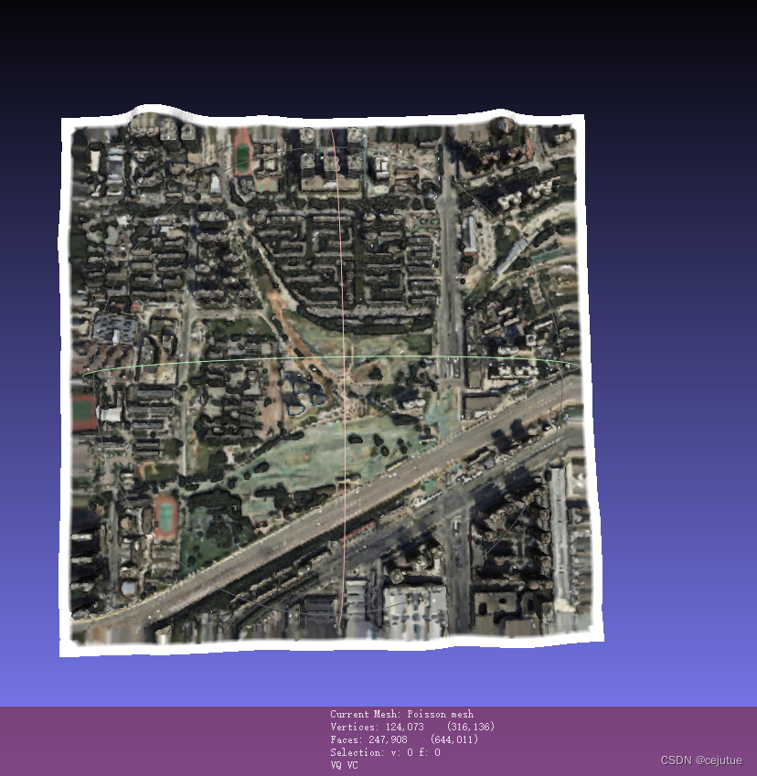 meshlab 倾斜瓦片顶层重建简化_meshlab简化模型-CSDN博客