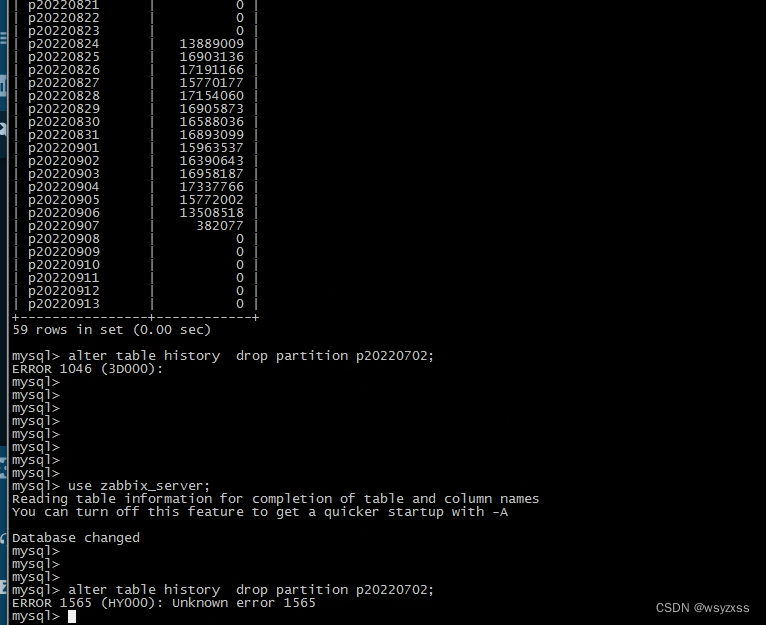 MySQL 报错；error 1565 (HY000) unknown error 1565_unknown error 1564-CSDN博客
