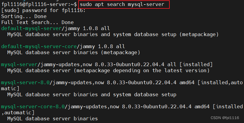 Ubuntu安装mysql服务器详细步骤(包括设置外网利用navicat等工具远程连接mysql服务器)!——一看就会,跟着做就对