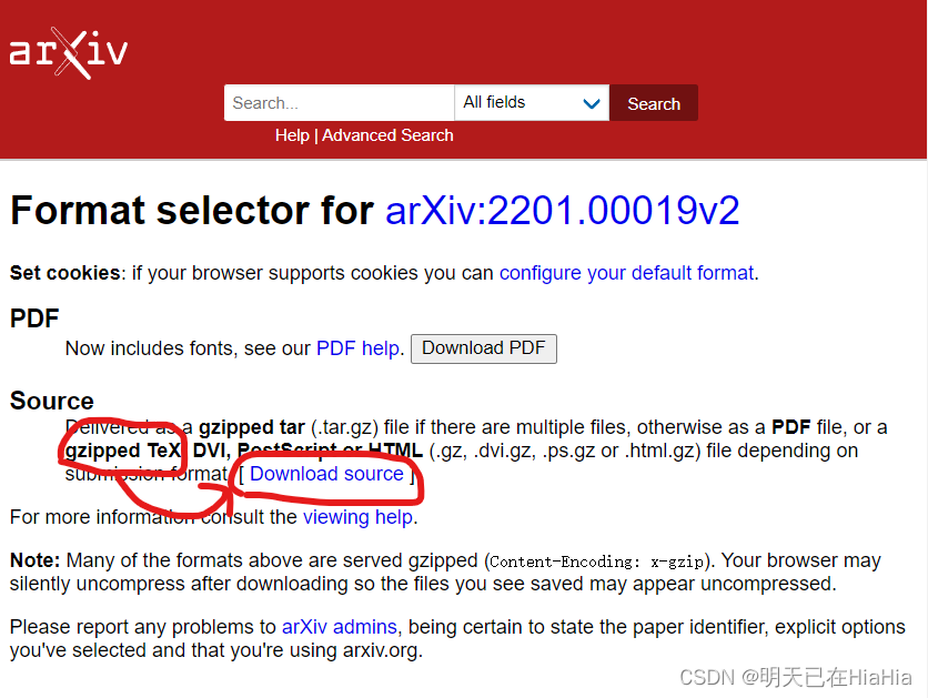 Latex-查看预收录在arXiv.org上论文的TeX源文件_arxiv的tex sourse怎么编译成pdf-CSDN博客