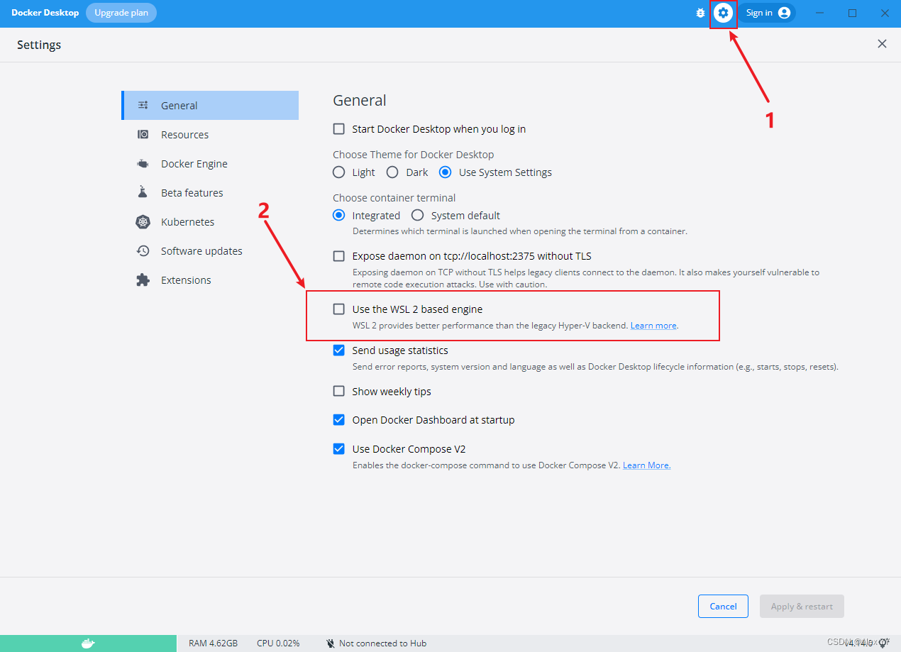 Docker项目环境搭建过程记录、Docker切换Hyperf-V_docker hyperf-CSDN博客