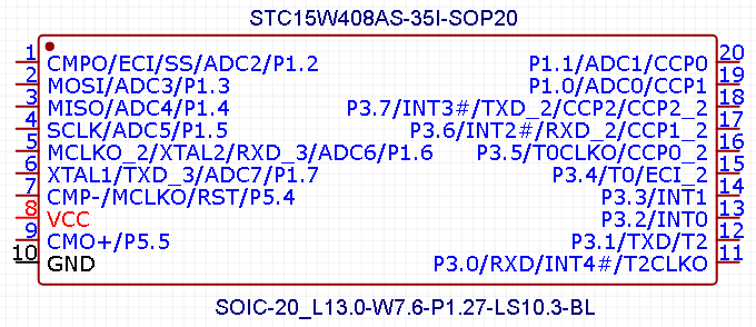 STC15W408AS系列管脚说明-CSDN博客