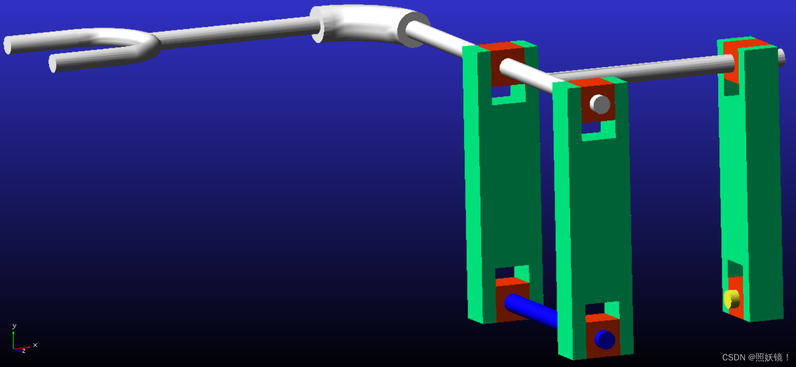【ADAMS应用实例记录】——换挡选档机械手仿真_adams仿真实例-CSDN博客