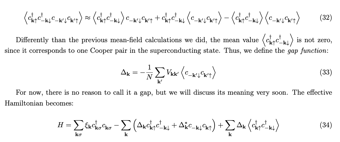 BCS Hamiltonian And BCS Wave function wwxy261 CSDN 