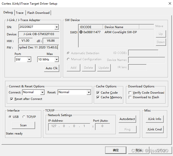 J-Link-OB-STM32F103设置SN_jlink修改sn-CSDN博客