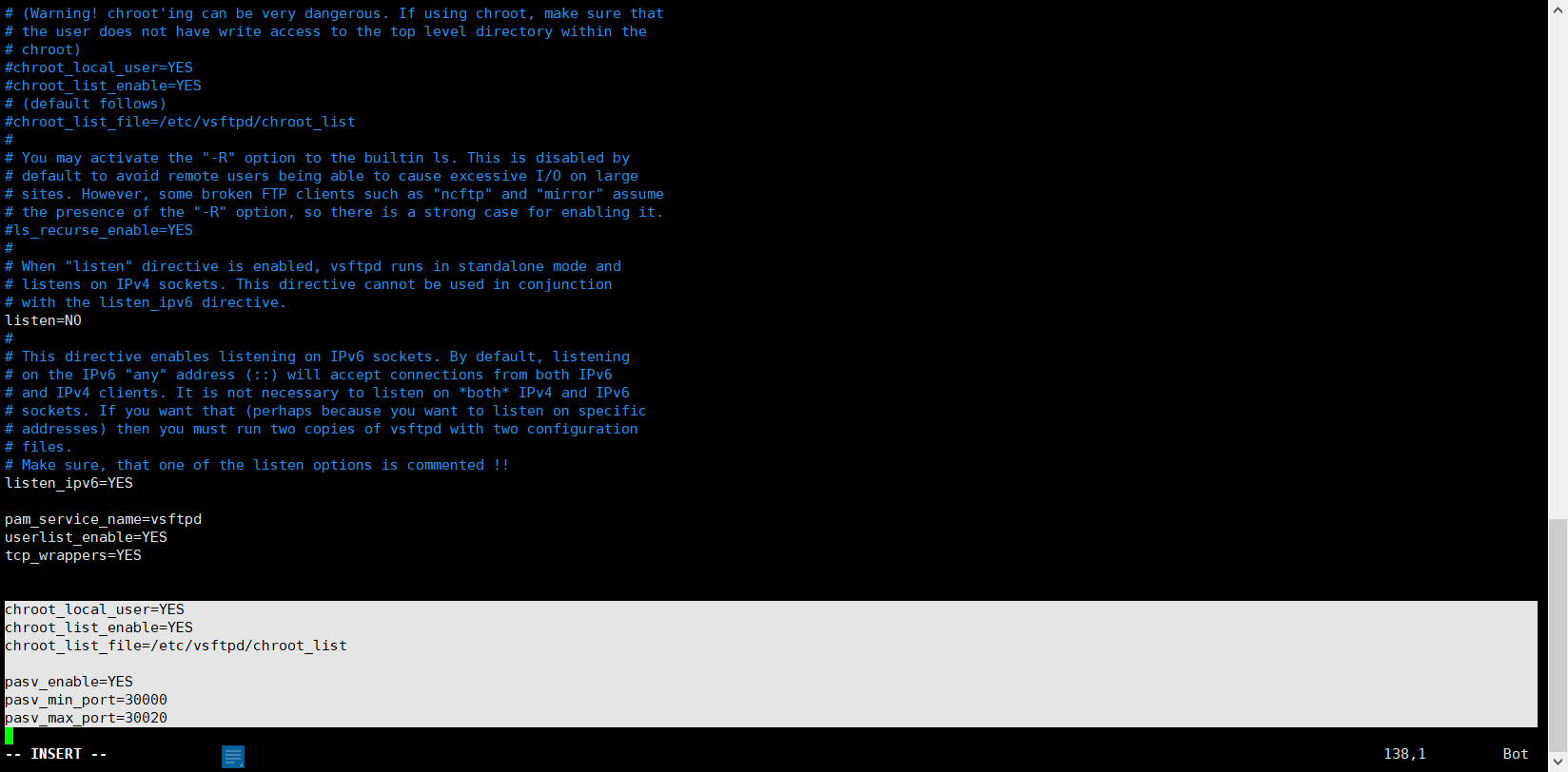 Centos7.6搭建FTP，并设置账号只能访问指定目录（解决了530问题）_centos vftp指定用户访问指定目录-CSDN博客