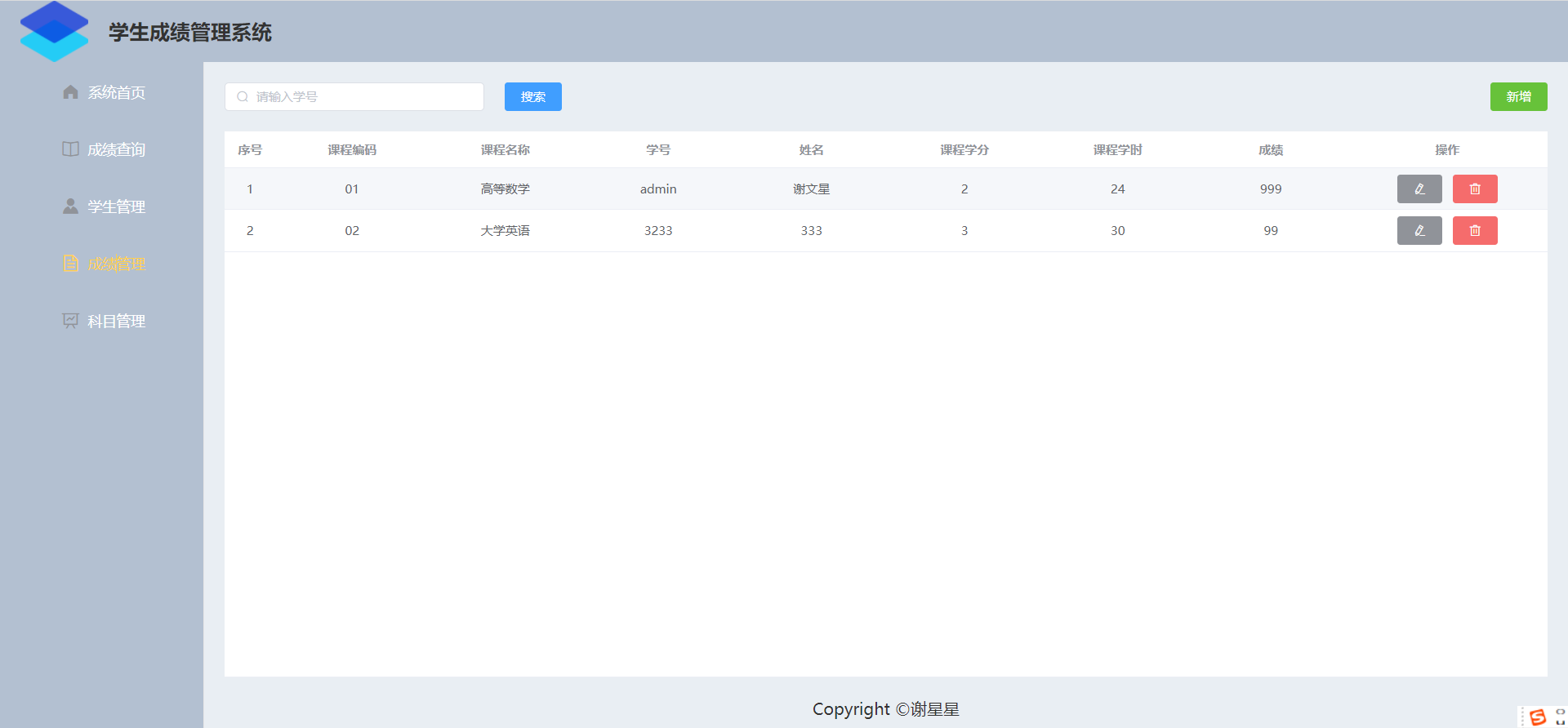 基于vue学生成绩管理系统_基于vue框架的学生管理系统-CSDN博客