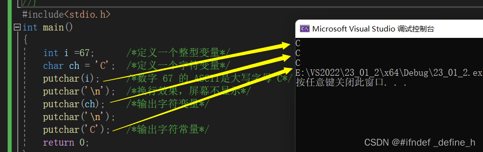 C语言-----输入和输出_c语言输入输出-CSDN博客
