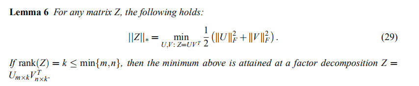 论文笔记 Spectral Regularization Algorithms for Learning Large IncompleteMatrices （soft-impute）-CSDN博客