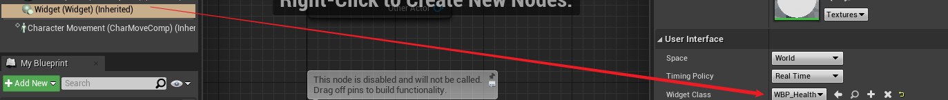 [UE4 C ++] Add blood bars components to the character and change ...