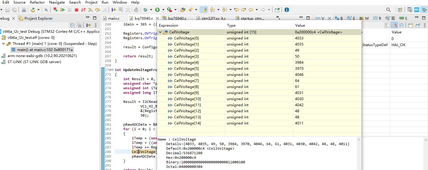 STM32F103C6T6A+BQ7694003+HAL_I2C_IsDeviceReady()，返回HAL_BUSY和HAL_ERROR问题 ...
