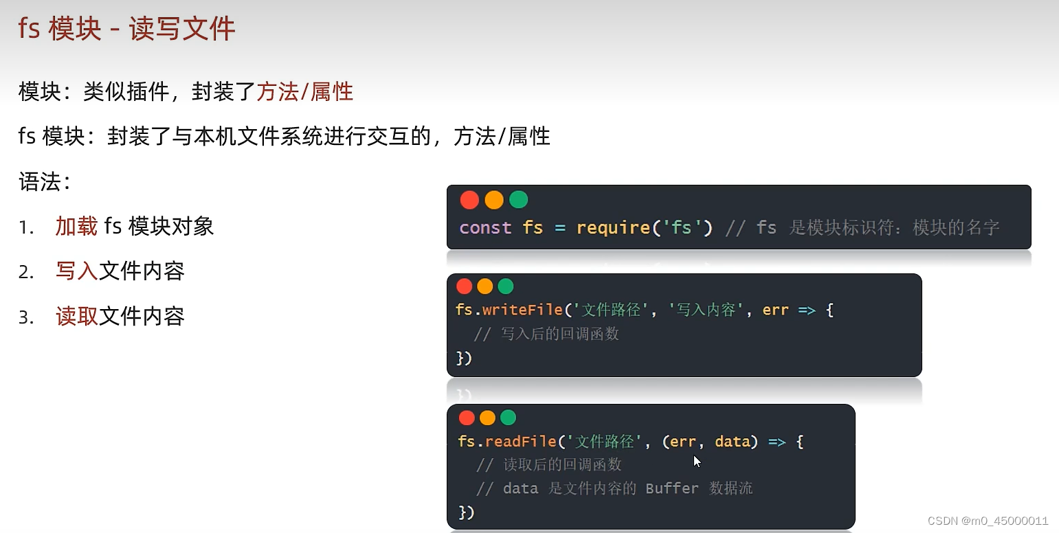 Node Js模块 Csdn博客