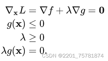 Karush-Kuhn-Tucker (KKT)条件-CSDN博客