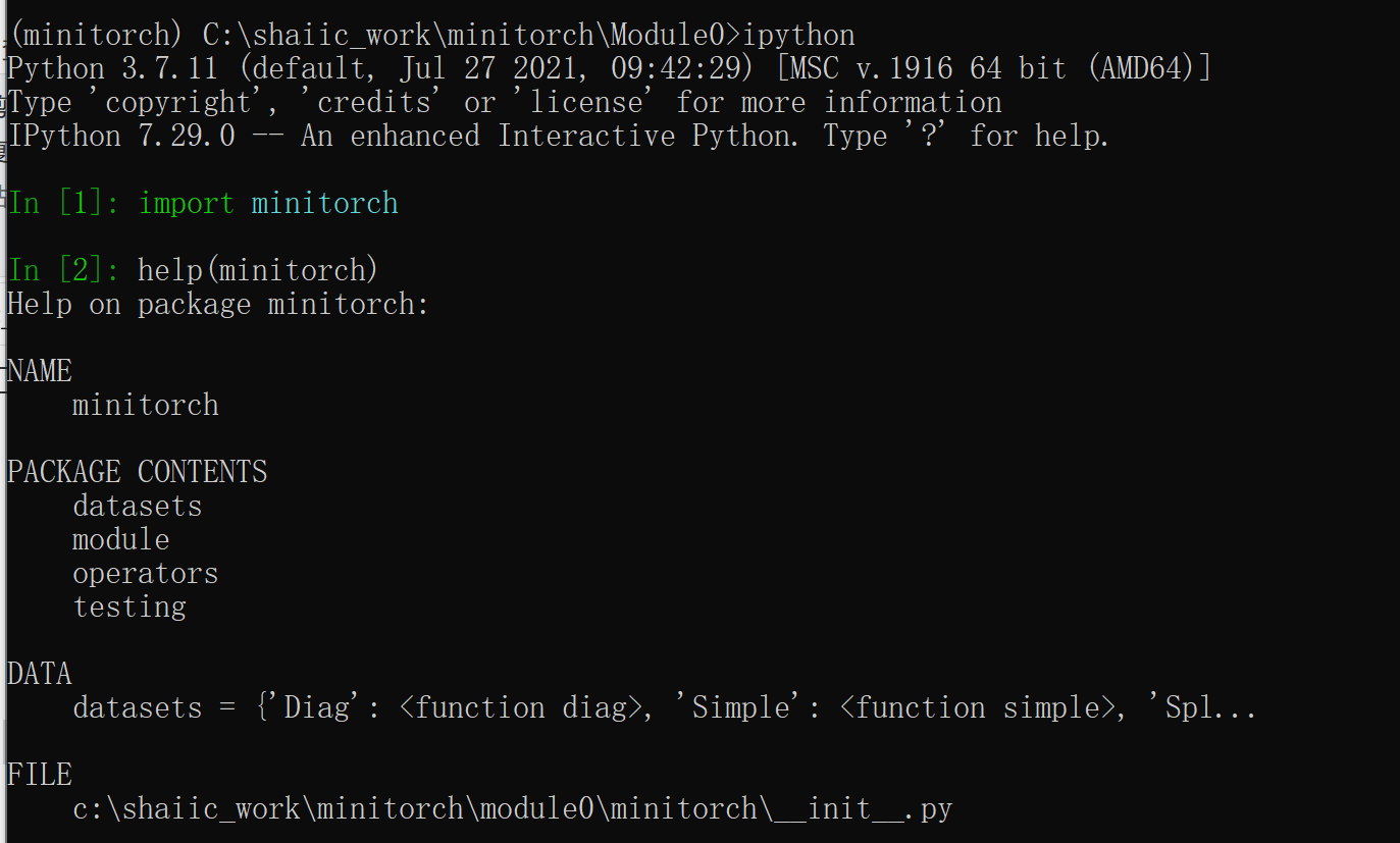 minitorch系列记录——1. 环境安装和机器学习基础_minitorch怎么学习-CSDN博客