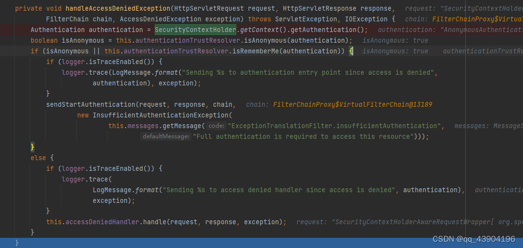 Spring Security 自定义异常处理403_springsecurity 403-CSDN博客