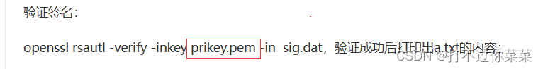 Rsa签名验证openssl创建一个内容为 Guetpython的明文文件hellotxt 使用genrsa产生1024bit Csdn博客
