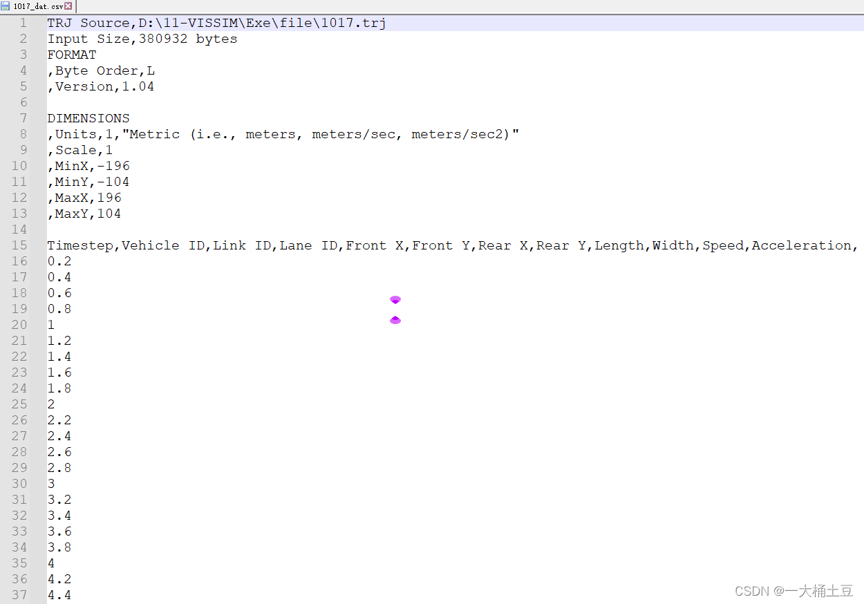 【Vissim仿真--车辆轨迹可视化】_ssam软件-CSDN博客