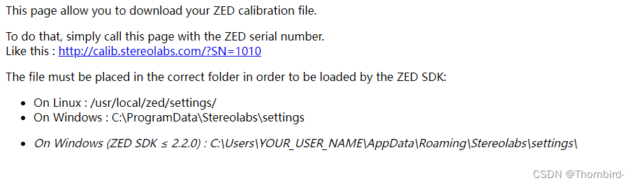 ZED相机重置相机参数_zed no calibration file found for sn 37934517-CSDN博客