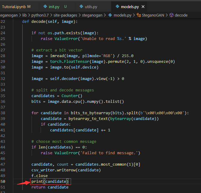 【论文复现】steganoGAN项目运行整理_steganogan论文复现-CSDN博客