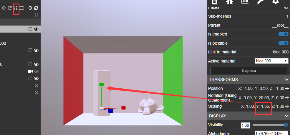 Babylonjs 基础教程与填坑④sandbox+inspector面板中的Mesh类_babylonjs mesh旋转-CSDN博客