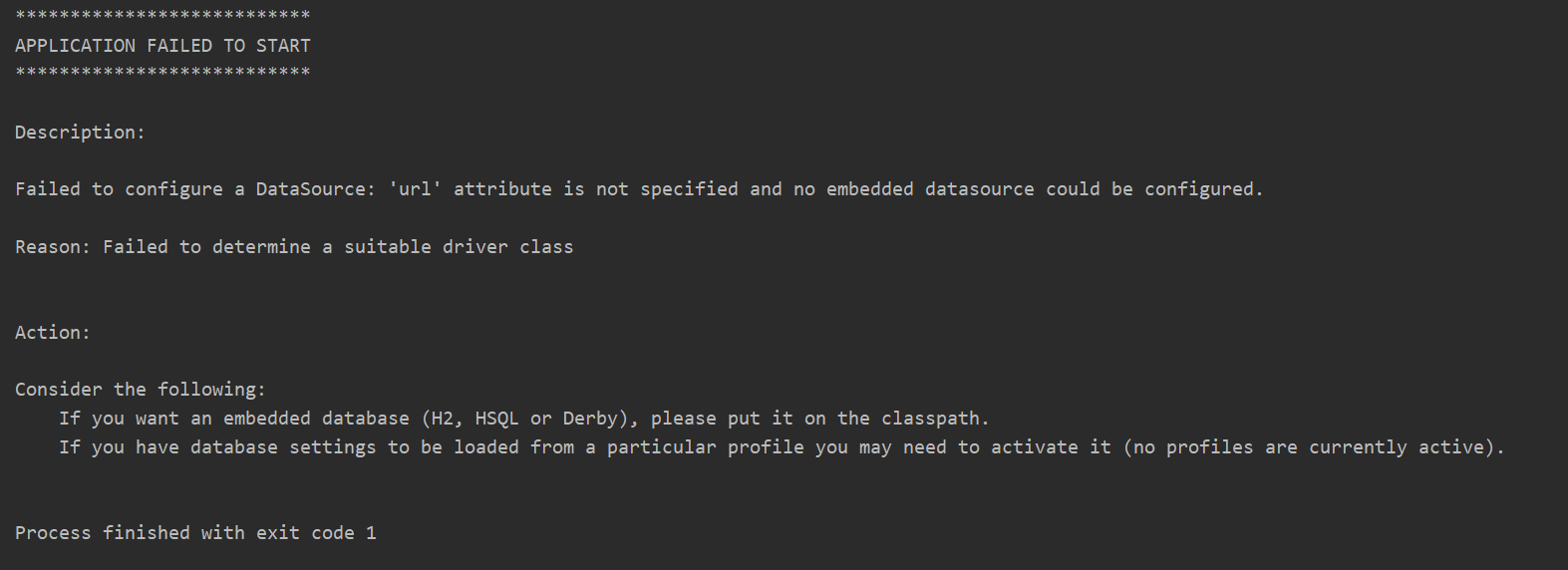 Failed to determine a suitable driver class-CSDN博客