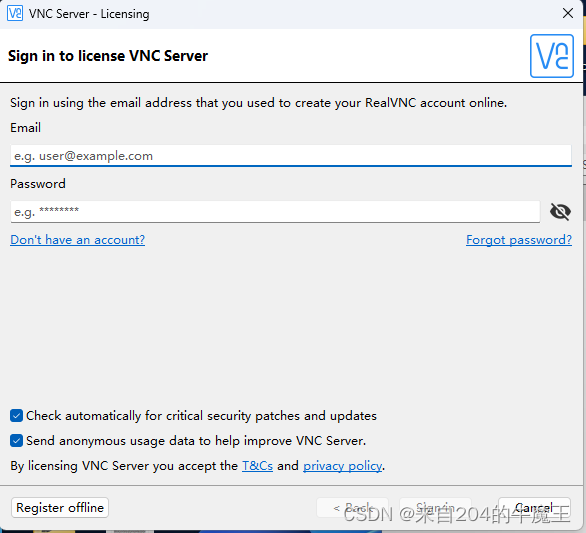 使用VNC通过网线连接实现远程桌面控制（1：vnc的安装与使用）_vnc远程桌面-CSDN博客