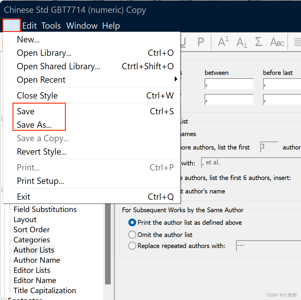 EndNote20如何显示出全部作者_endnote列出全部作者-CSDN博客