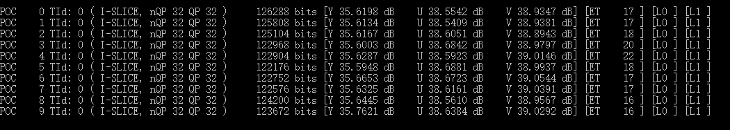 HM中配置模式：intra_main、lowdelay_main、lowdelay_P_main、randomaccess_main_configuration low delay ...