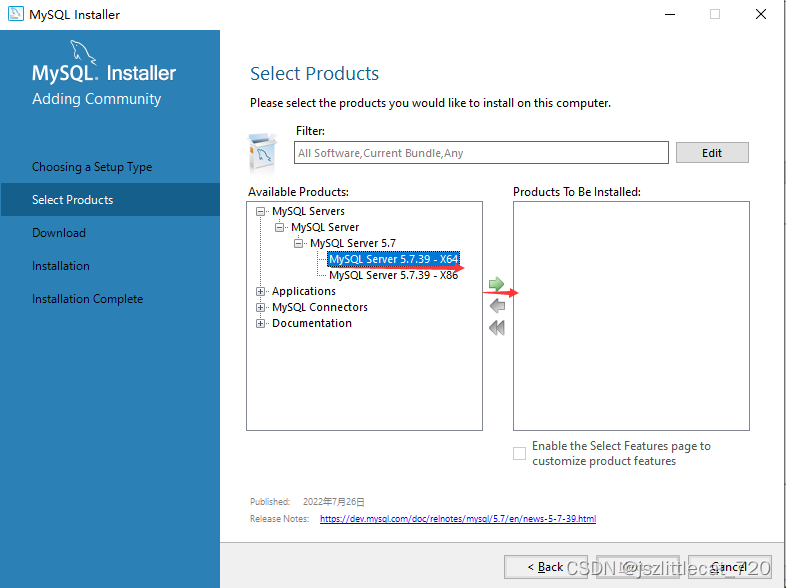 MySql5.7.39以及Navicat 下载和安装_mysql 5.7.39下载-CSDN博客