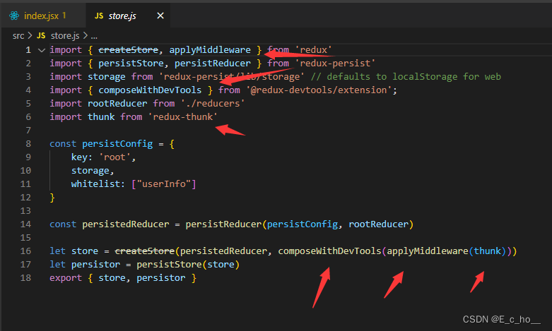React redux登录异步的使用_react中登录功能需要使用redux吗-CSDN博客